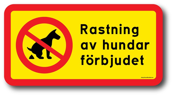 Rastning av hund