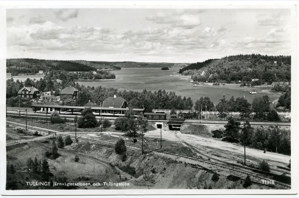 Var låg Tullinge gamla station