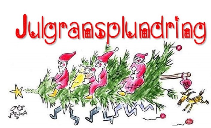 Julgransplundring