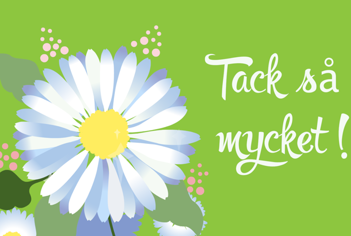 Tack för hjälpen på städdagen