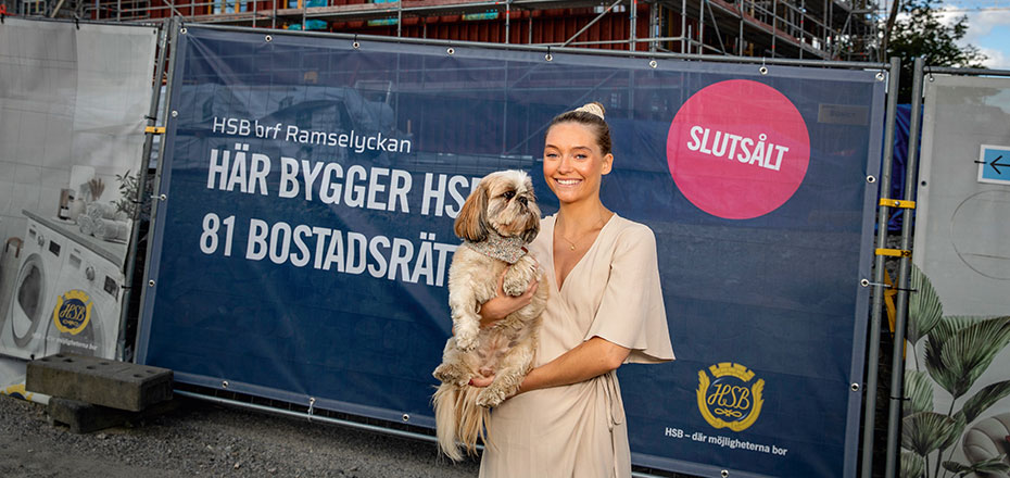 Med HSB Dela kunde Isabel köpa lägenheten