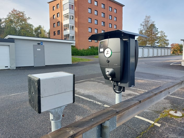 Laddstolpar för el- och hybridbilar