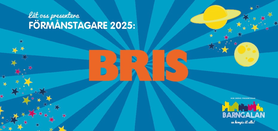 Bris blir förmånstagare för Barngalan 2025
