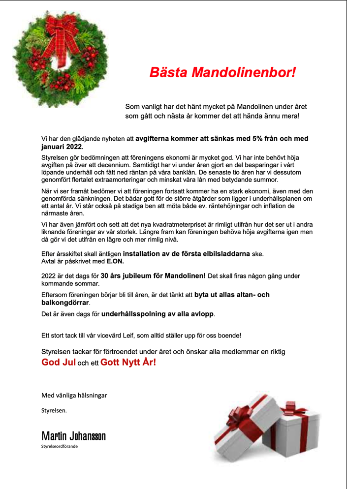 Julbrev 2021
