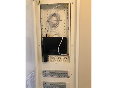 Aktivera uttag via router