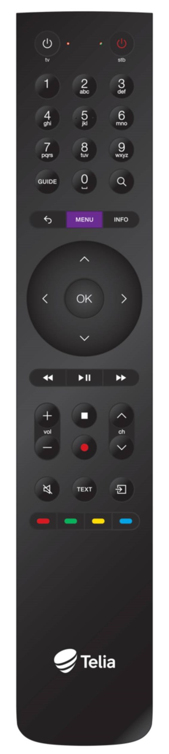 Manual Telia fjärrkontroller