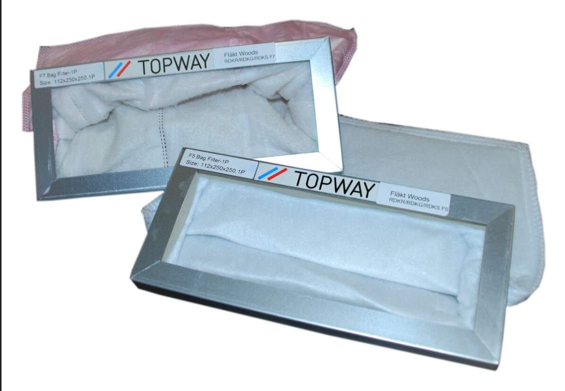 Fläkt Woods värmeåtervinningsaggregat RDKS