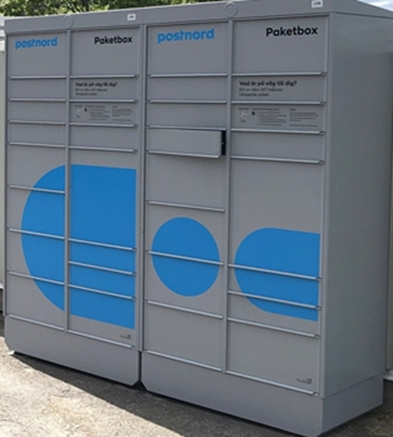 Postnord Paketboxar är aktiverade