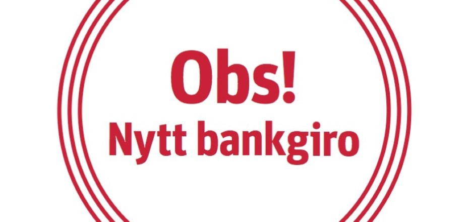 Dalarnas bostadsrättsföreningar och HSB Hyresrätt i Dalarna byter bankgiro