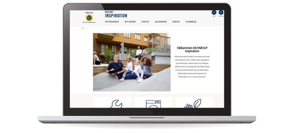 Hemsida för brf - HSB Malmö
