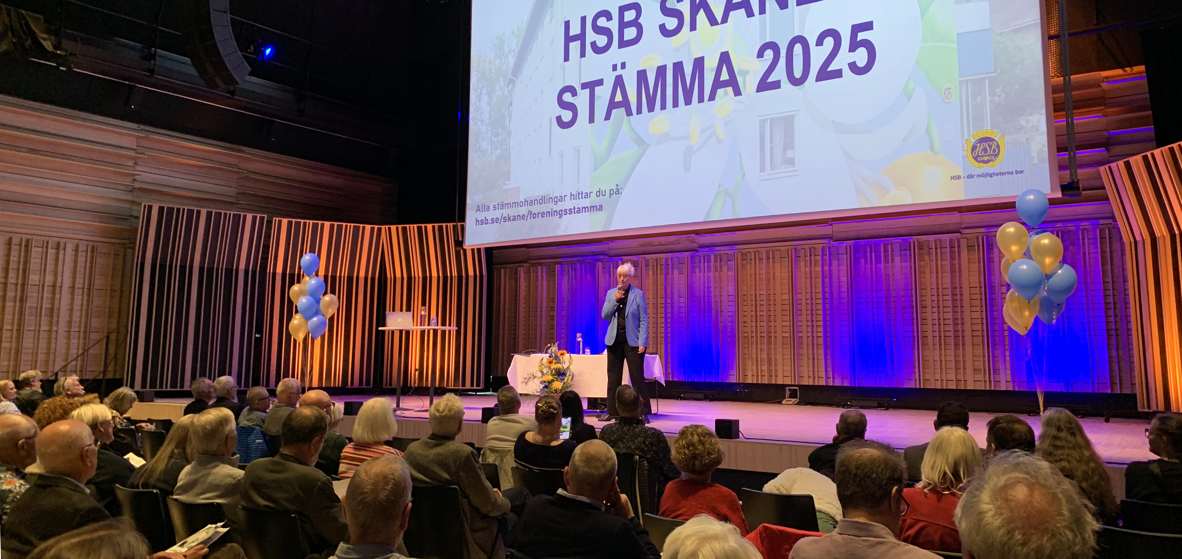 Referat från HSB Skånes ordinarie föreningsstämma 2025