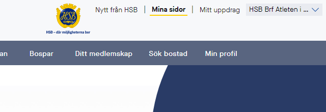 Protokoll från stämman tillgängligt i Mitt HSB