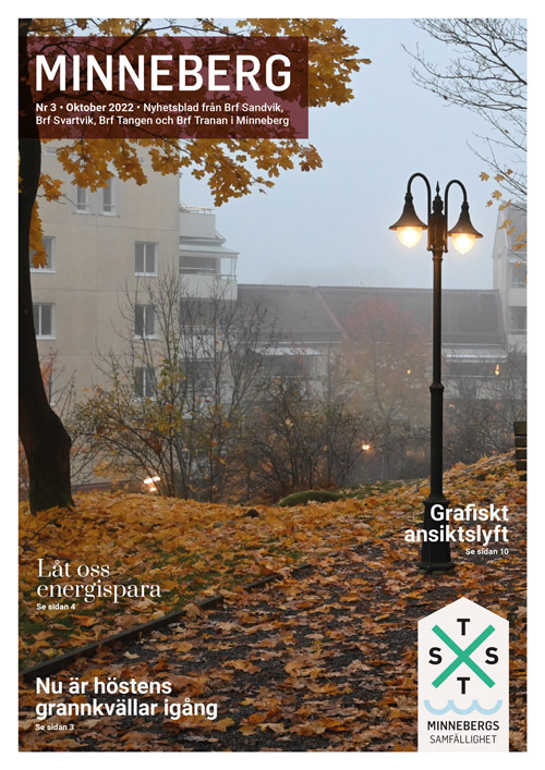 Höstnumret av Minnebergsbladet