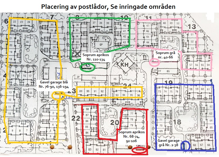 Nya rutiner för postutdelning