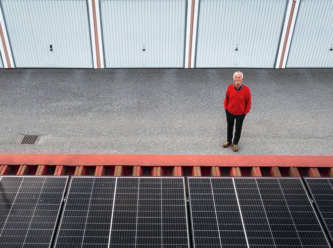 Energibesparing och egen solel kapar kostnader