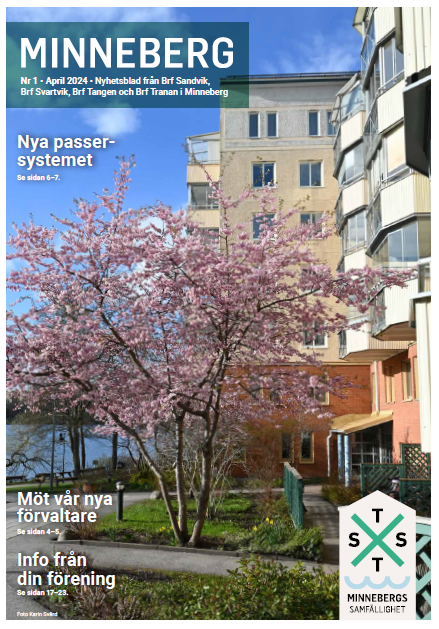 Nytt nummer av Minnebergsbladet