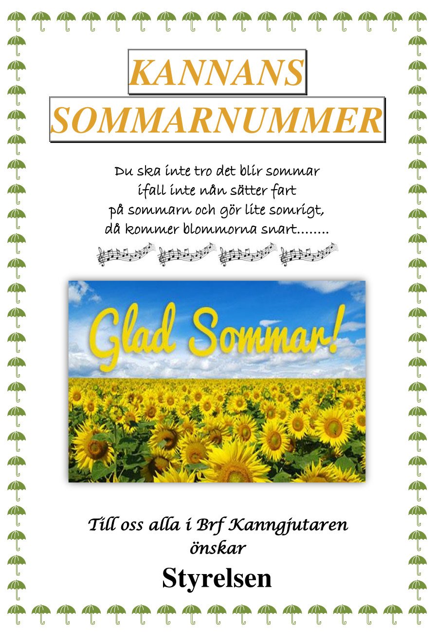 Glad sommar!
